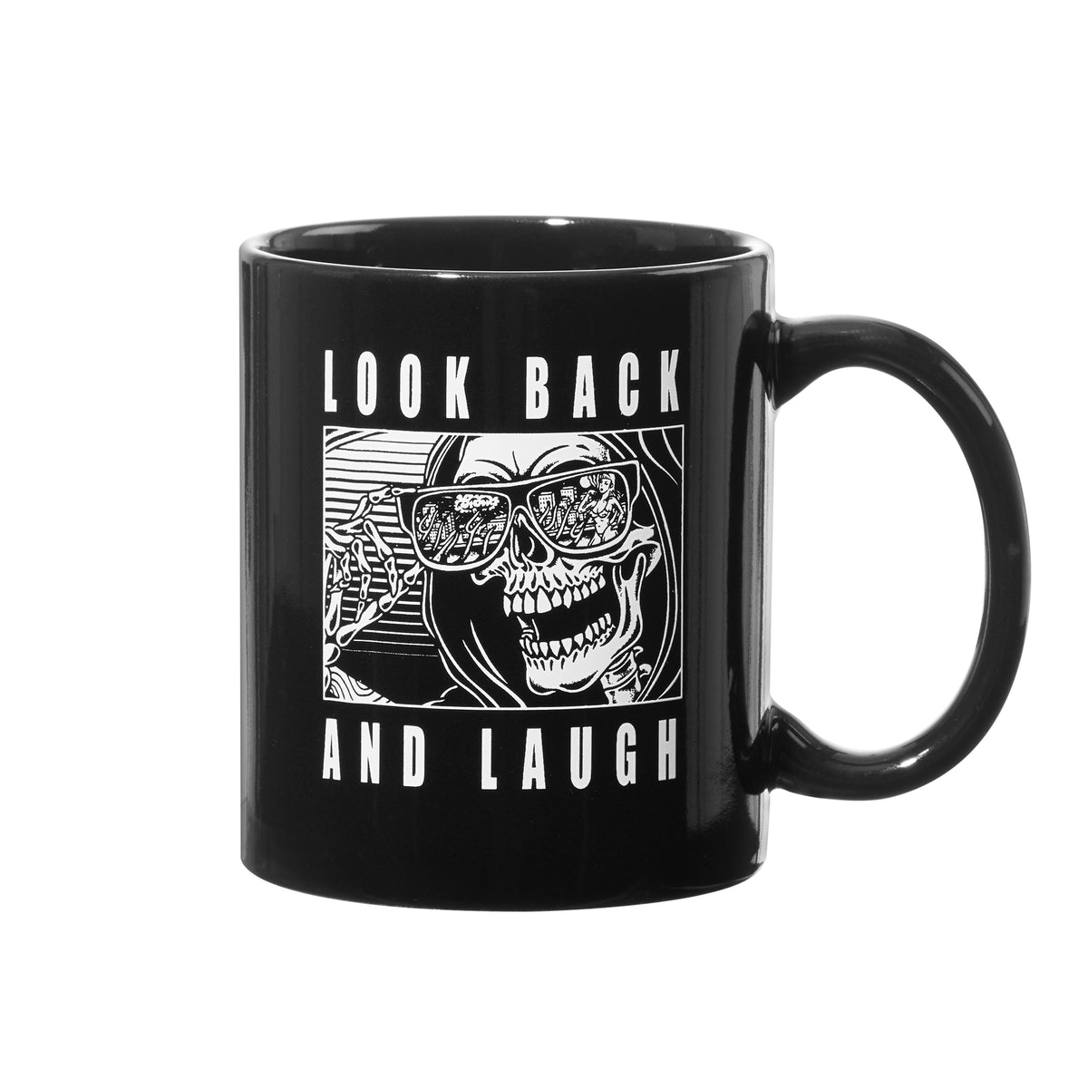Look Back Coffee Mug - Black – Lurking Class