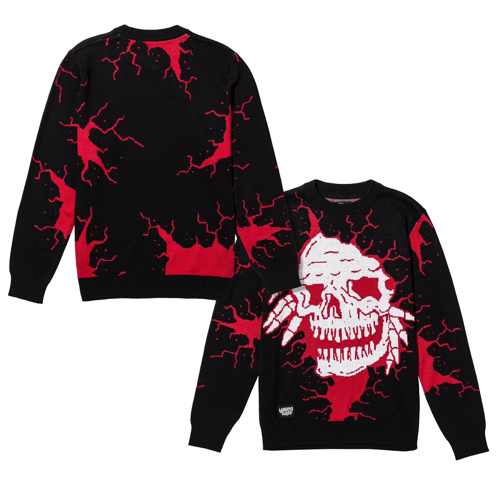 Crack Head Sweater - Black – Lurking Class