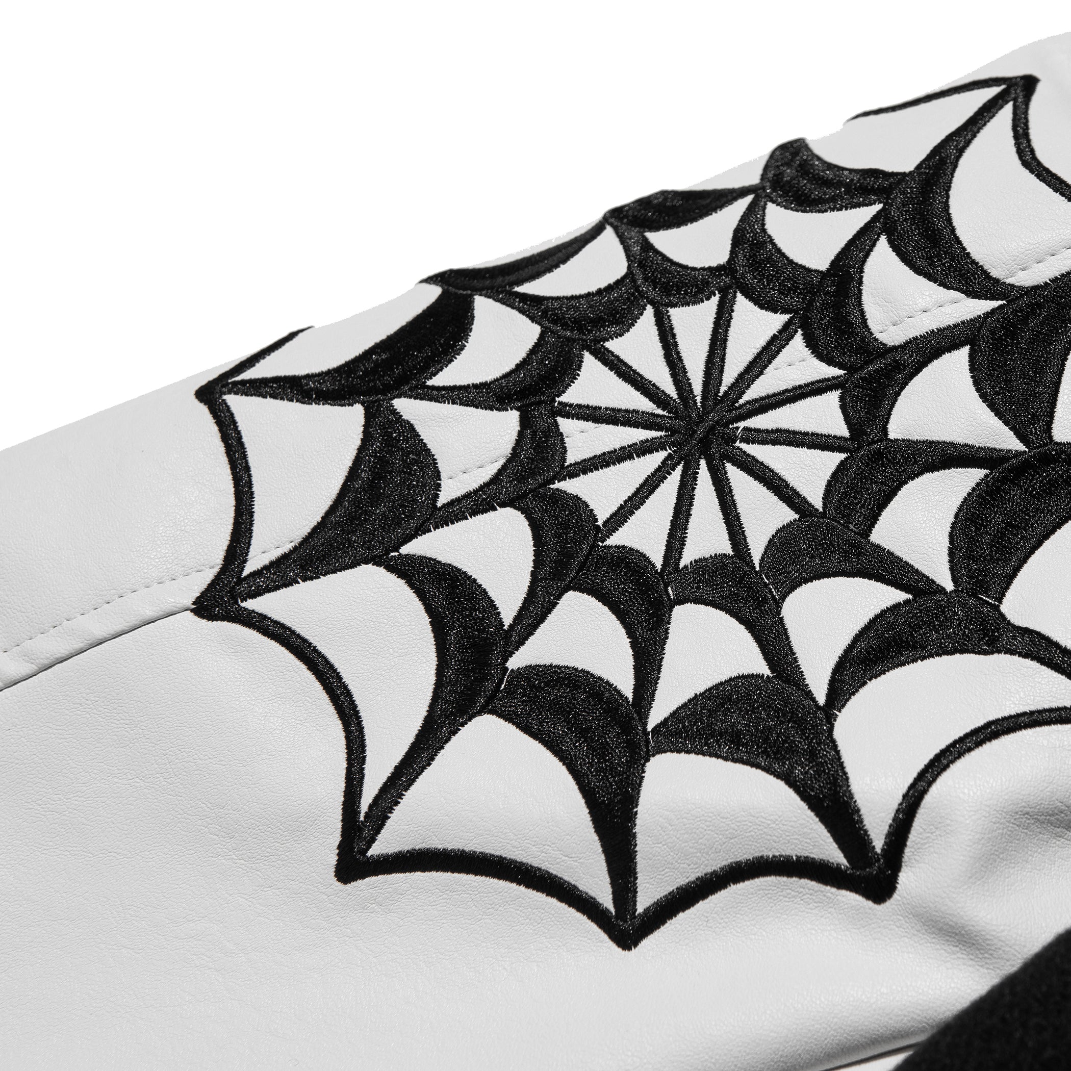 LC Box Logo Varsity Jacket - Black/White – Lurking Class