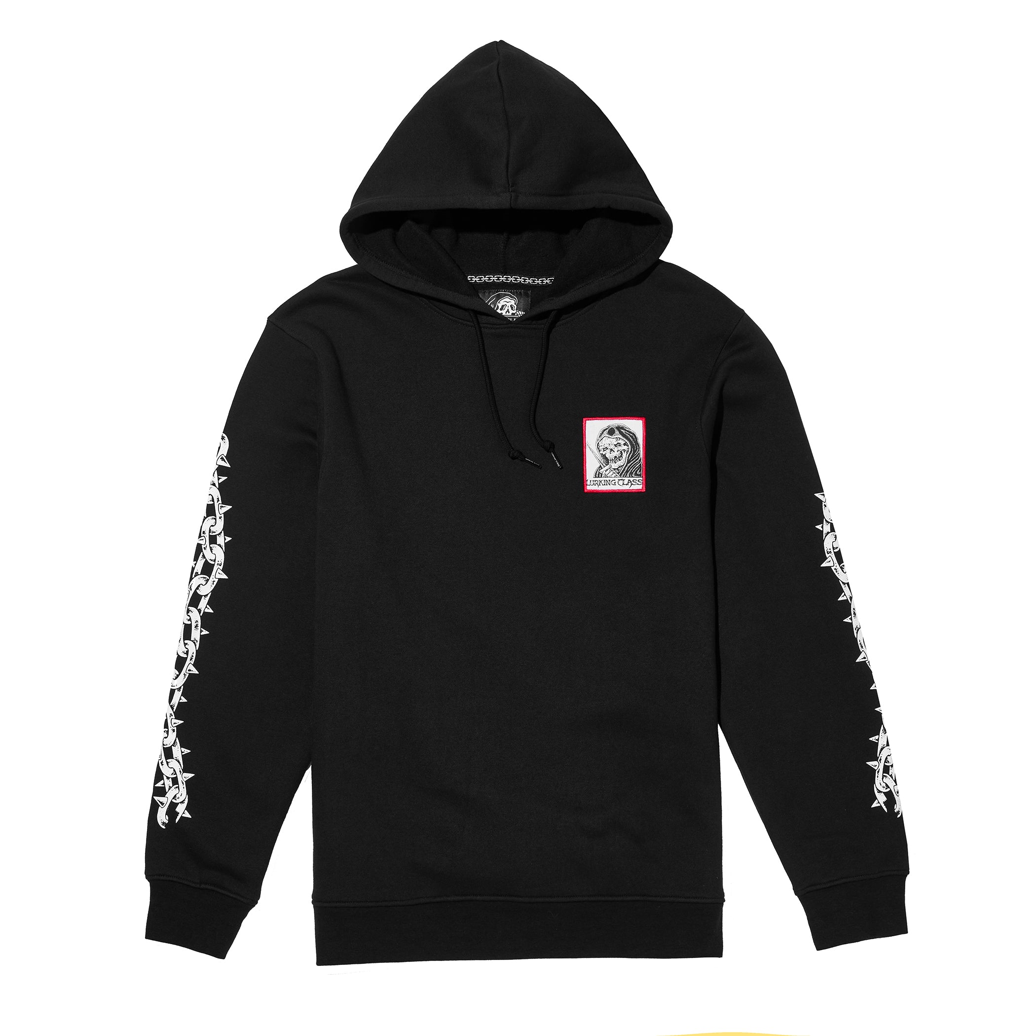Stay Sharp Patch Hoodie - Black – Lurking Class