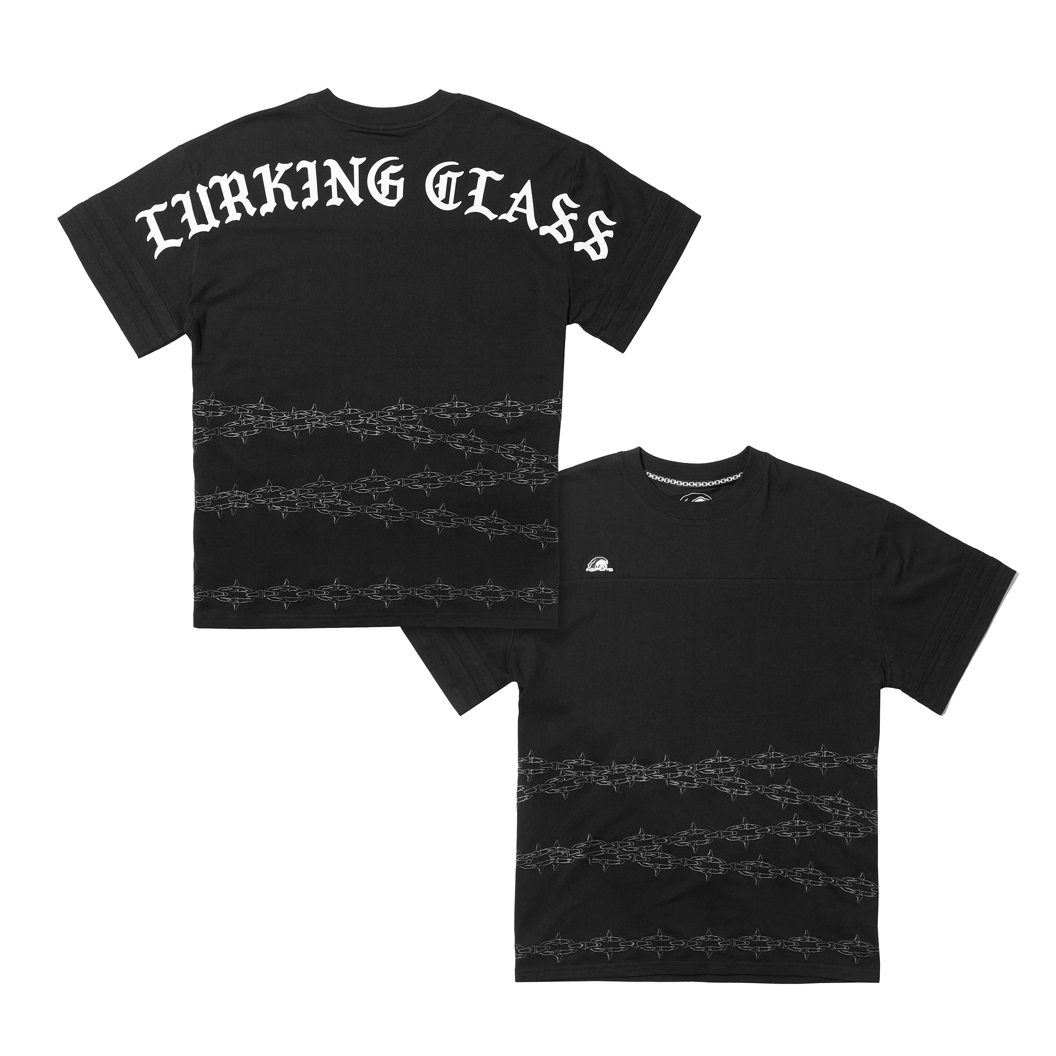 Spiked Chain Tee - Black – Lurking Class