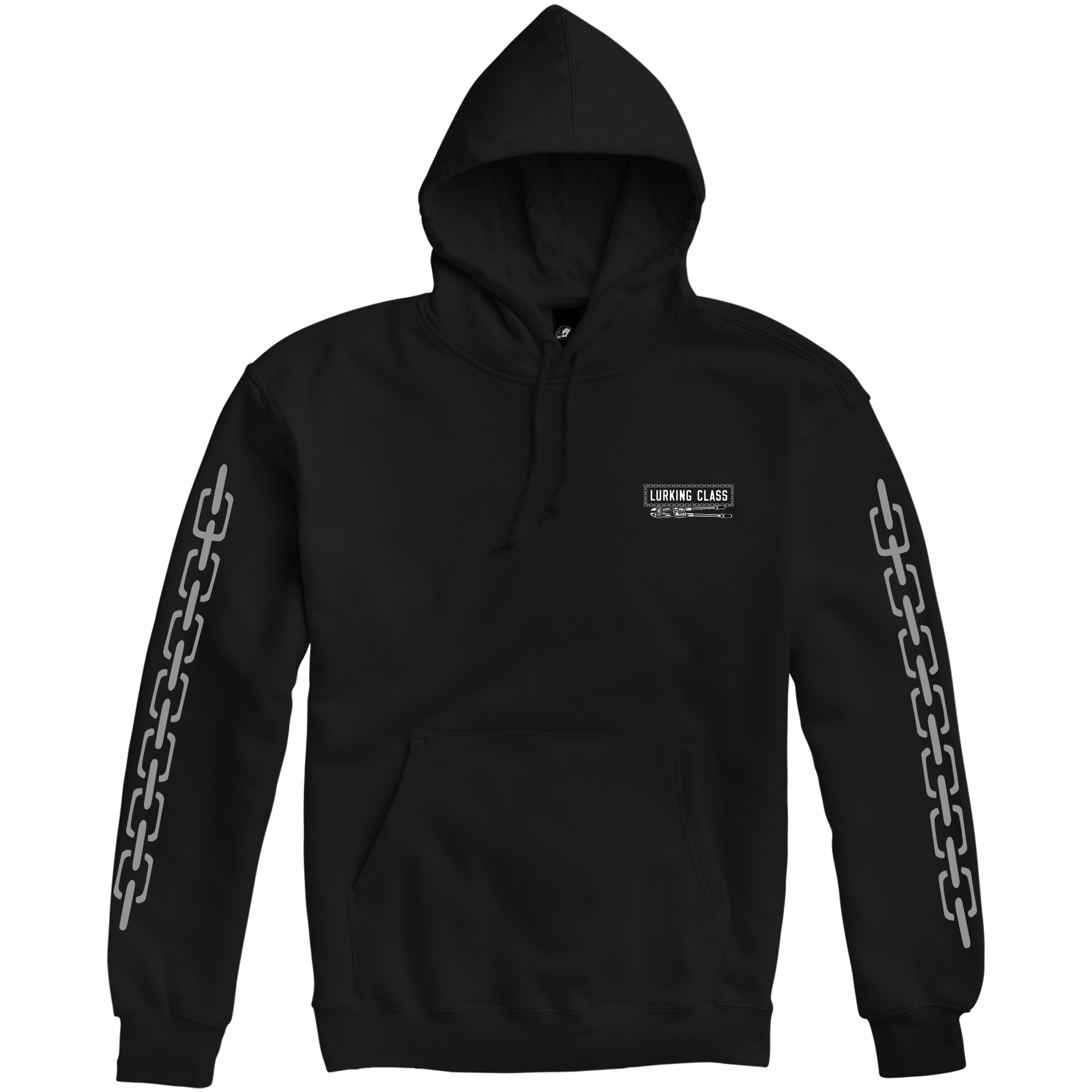 Unchained Hoodie - Black – Lurking Class