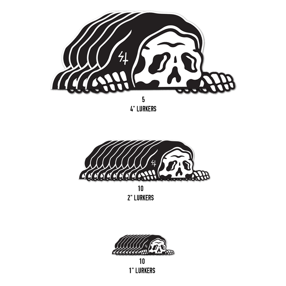 Lurking Class - Accessories Stickers, Backpacks, Patches & Pins etc