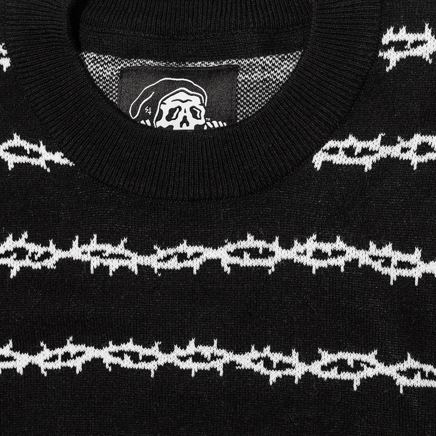 Thorns Sweater - Black – Lurking Class