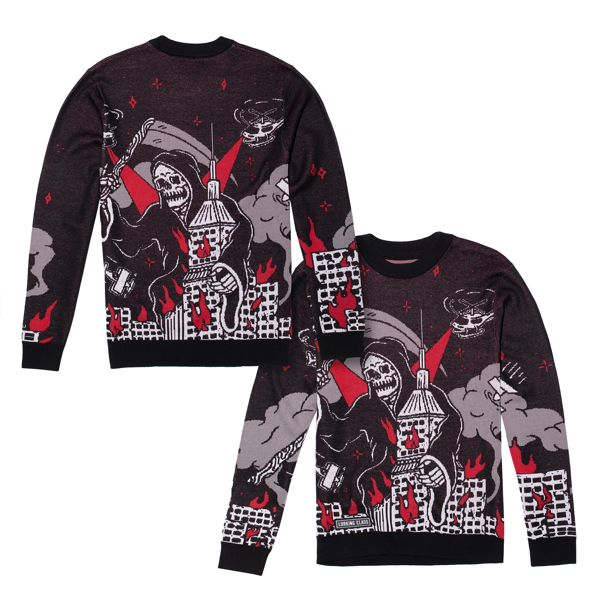 Destroy Sweater - Black – Lurking Class