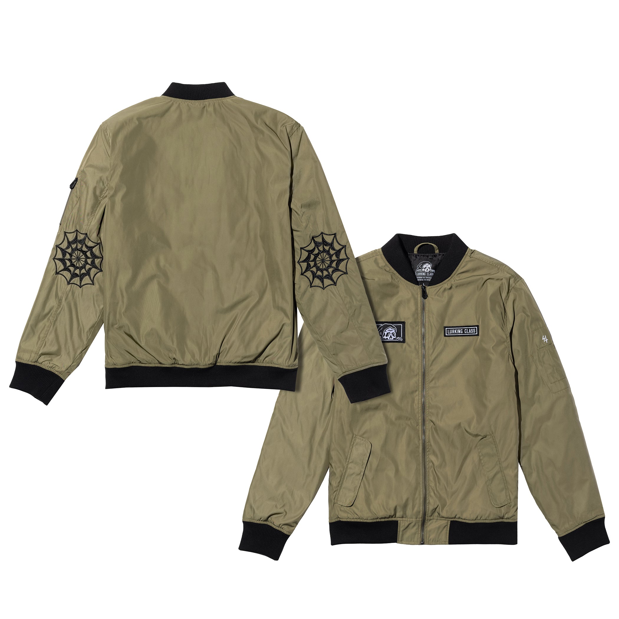 LC Team Bomber Jacket - Military Green – Lurking Class
