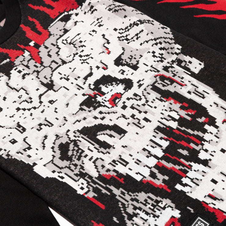 Face Melter Sweater - Black – Lurking Class