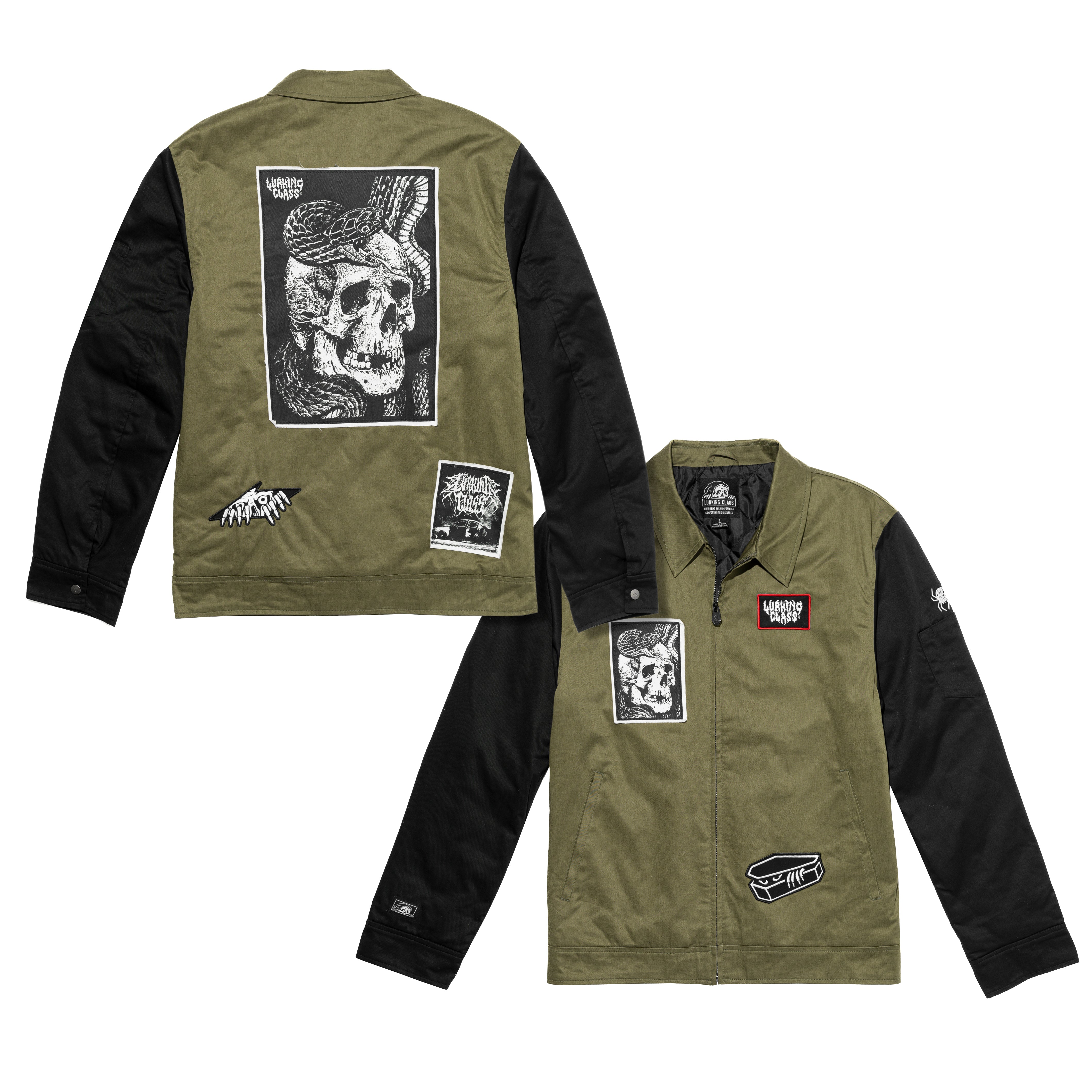 D.I.Y. Gas Jacket - Military Green – Lurking Class