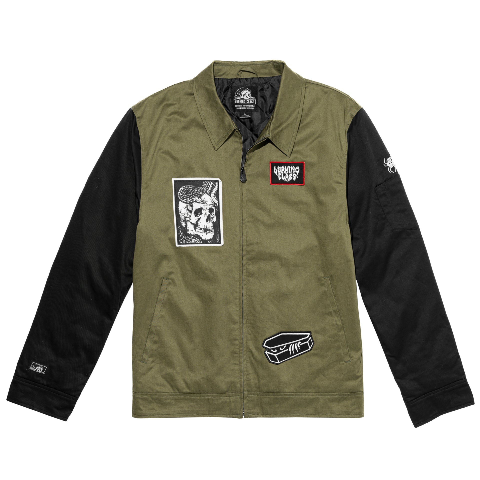 D.I.Y. Gas Jacket - Military Green – Lurking Class