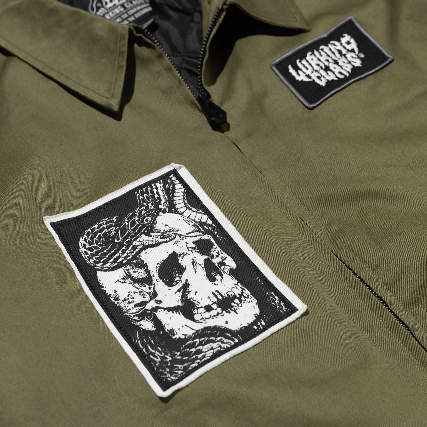 D.I.Y. Gas Jacket - Military Green – Lurking Class