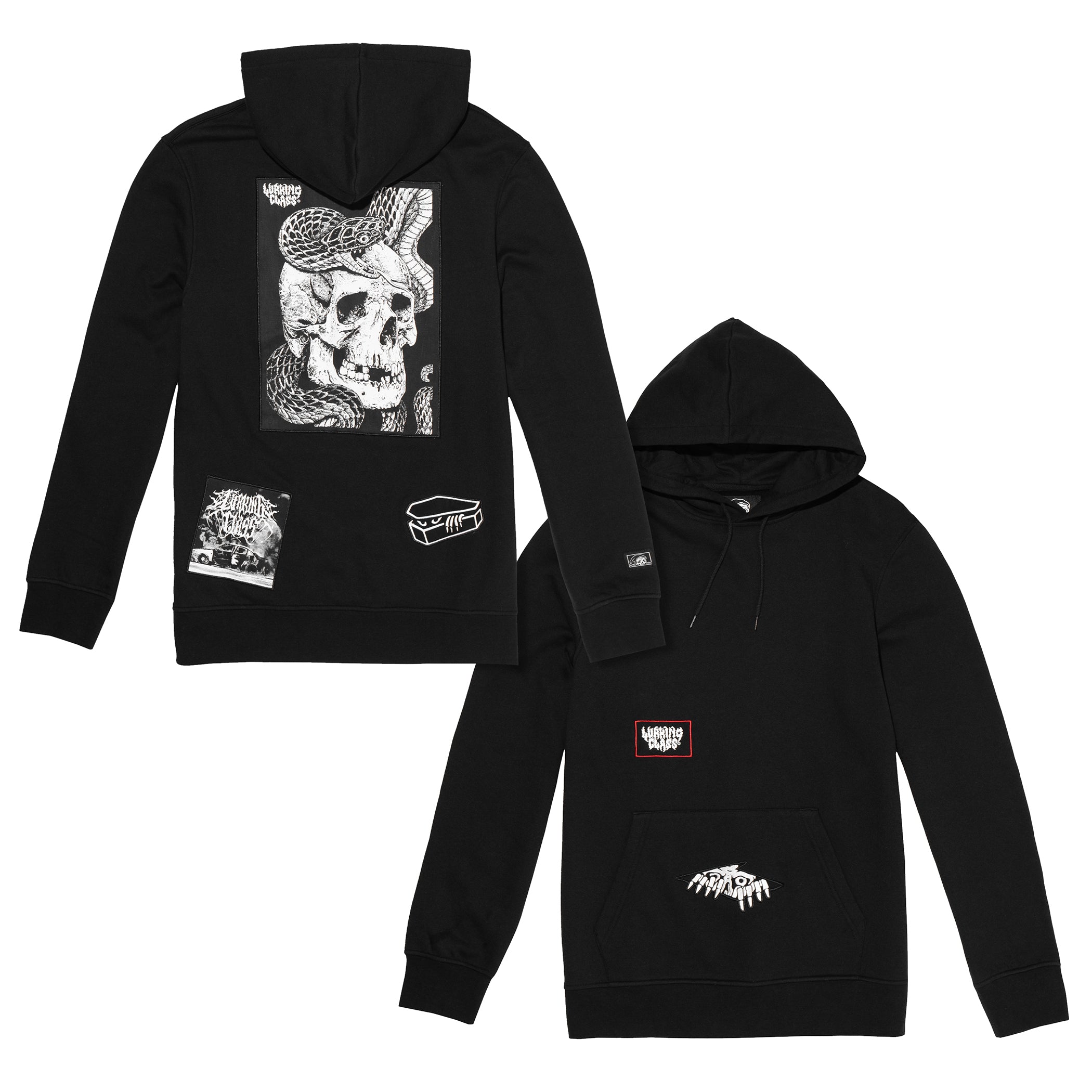 D.I.Y. Hoodie - Black – Lurking Class